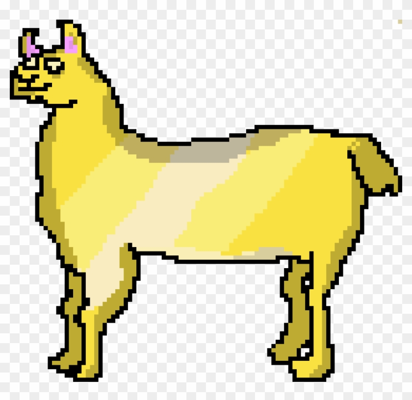 Golden Llama - Golden Llama - Full Size PNG Clipart Images Download