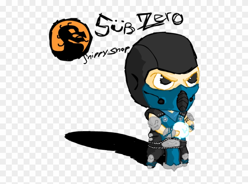 Little Sub Zero By Snippy-snap - Cartoon - Free Transparent PNG Clipart ...