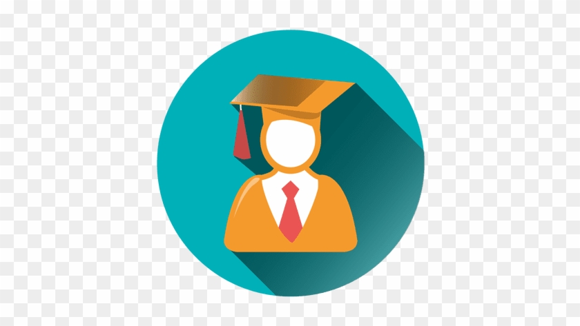 Male Graduate Round Icon Transparent Png - Graduado Transparente - Full ...