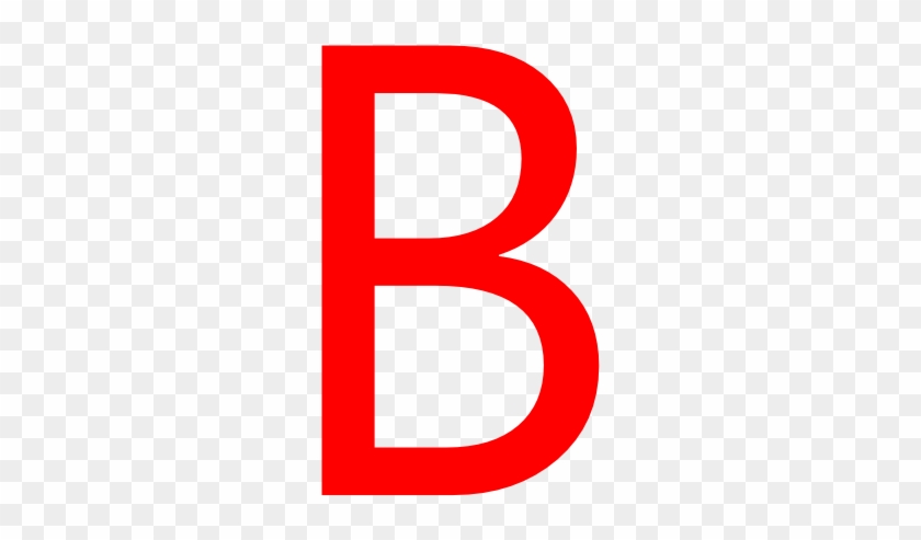 Letter B Images - Letter B In Black - Full Size PNG Clipart Images Download