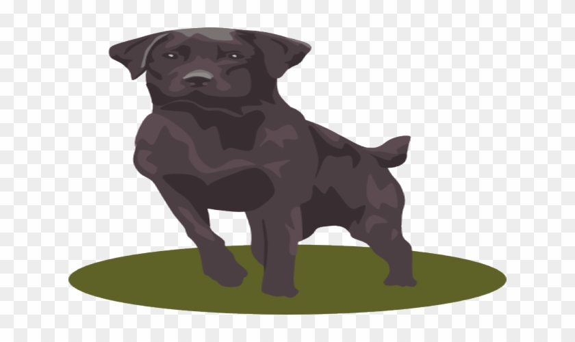 Black Labrador Retriever Clipart - Black Lab Clipart - Full Size PNG ...