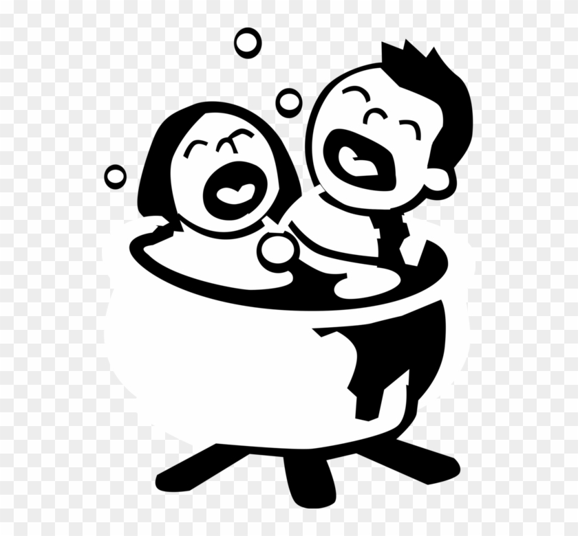 Vector Illustration Of Children Scream For Help Cooking - Vector ...