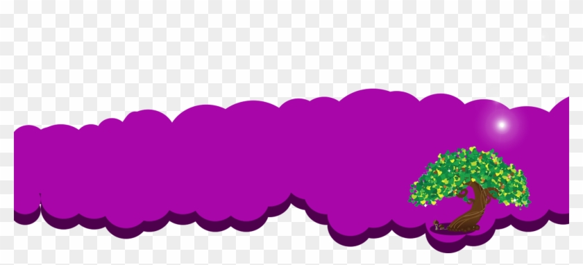 Purple Wave Border - Purple - Free Transparent PNG Clipart Images Download