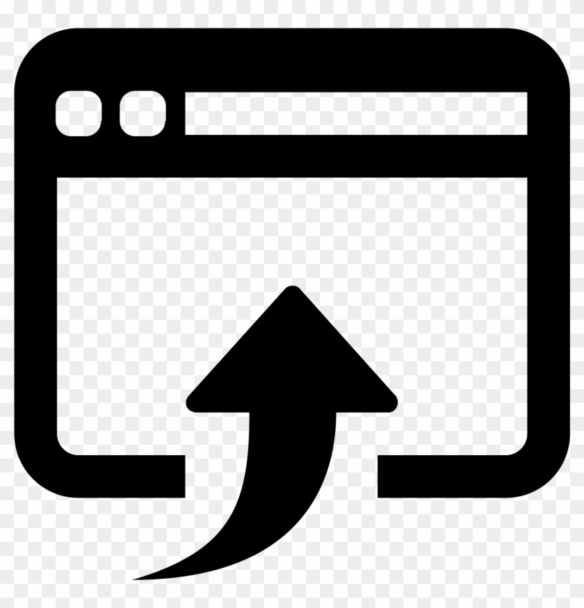 Browsers Clipart Web Interface - Open In Browser Icon - Full Size PNG ...