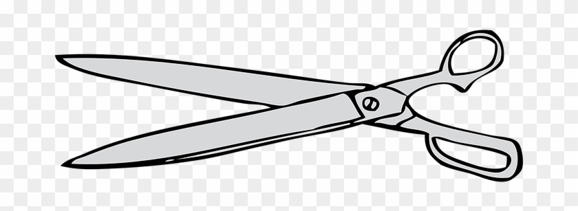 Scissors, Blade, Shears, Sharp, Edge - Cartoon Shears - Full Size PNG ...