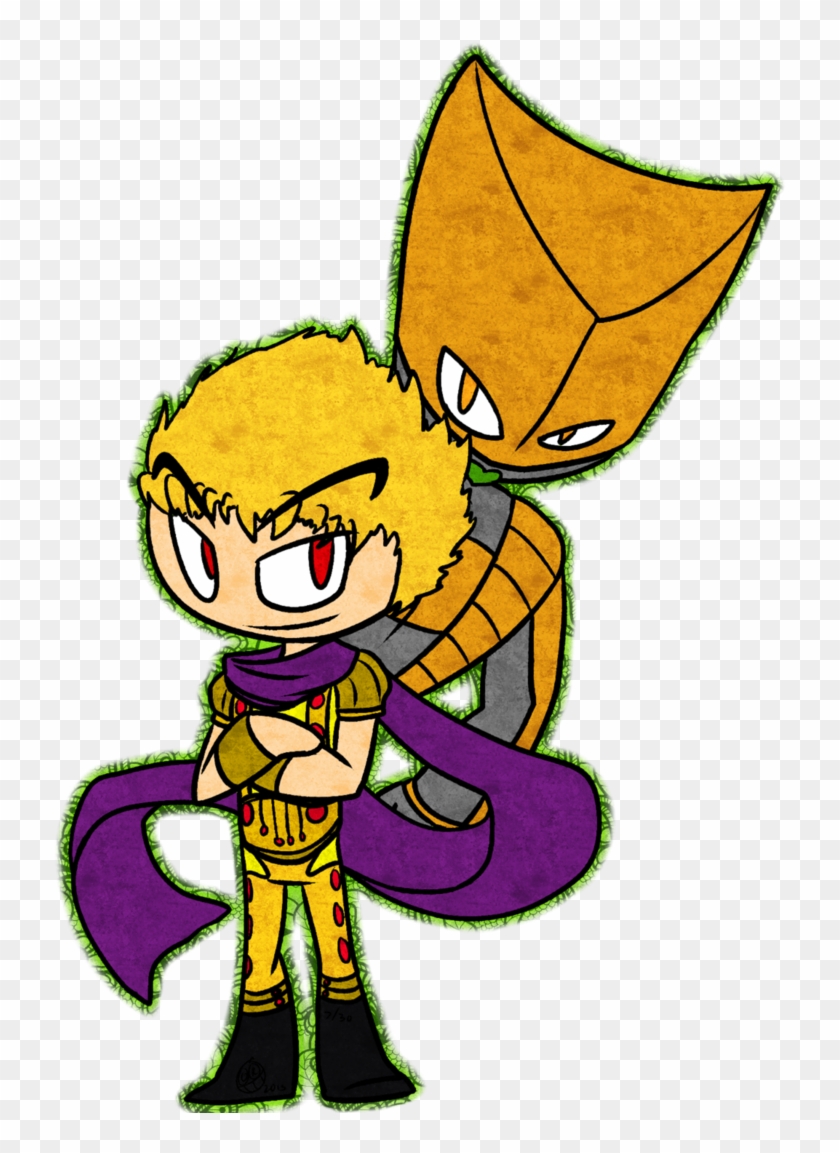 Dio Chibi Commission By Greteh - Cartoon - Free Transparent PNG Clipart ...