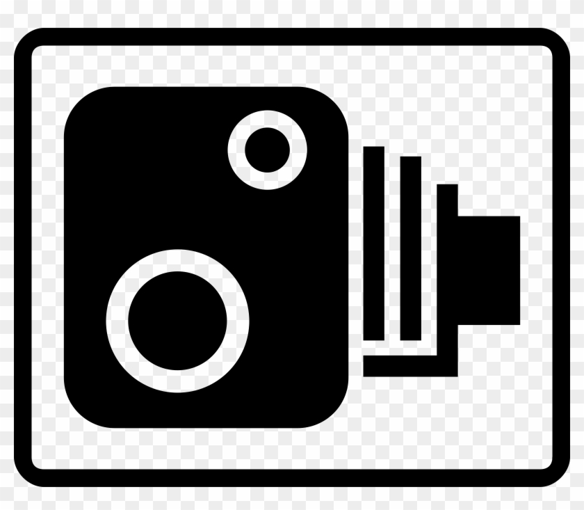 Big Image - Speed Camera Signs Uk - Full Size PNG Clipart Images Download