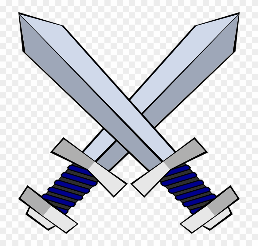 Medieval Swords - Cartoon Crossed Swords - Full Size PNG Clipart Images ...