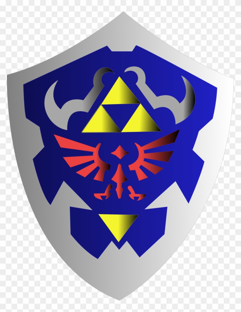 Shield Clipart Zelda - Emblem - Full Size PNG Clipart Images Download