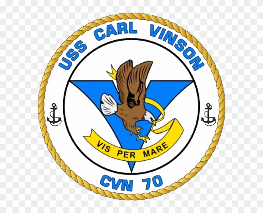 Navy Logo Clipart - Uss Carl Vinson - Full Size PNG Clipart Images Download