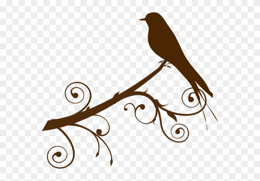 Free Vector Mockingbird Clip Art Clipart To Use - Bird On Branch ...