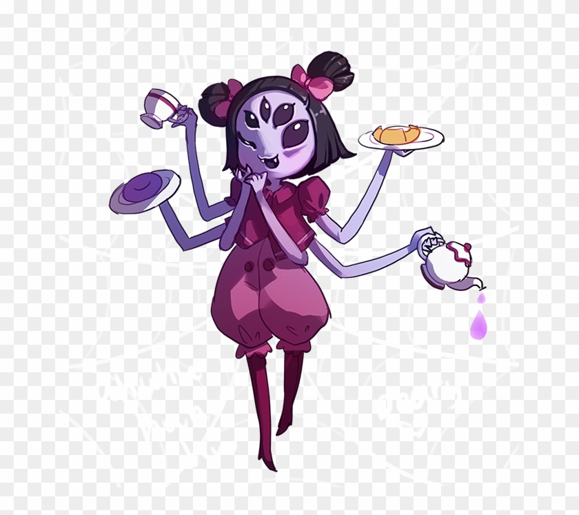 Spider Clipart Transparent - Undertale Muffet Png - Full Size PNG ...