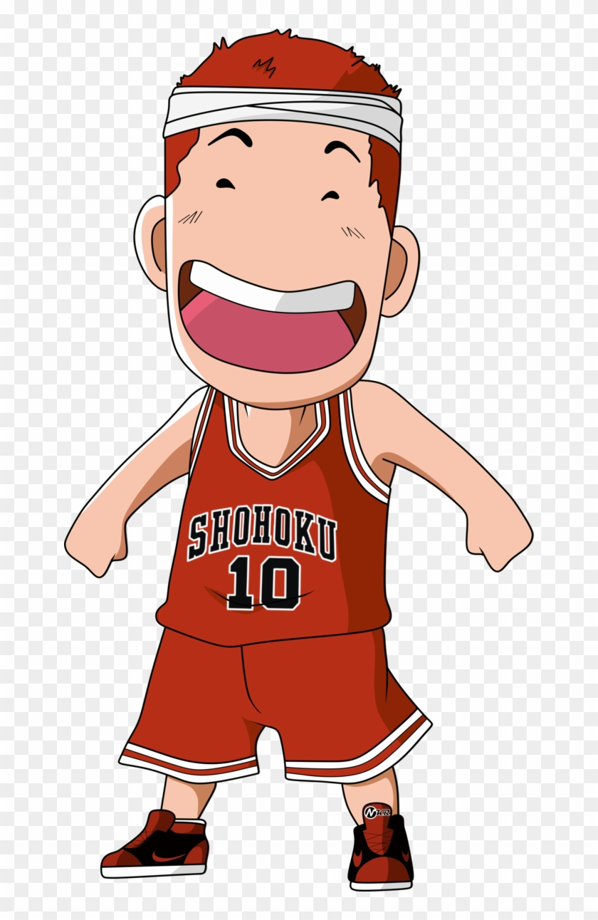 Sakuragi Hanamichi - Sakuragi Slam Dunk - Full Size PNG Clipart Images ...