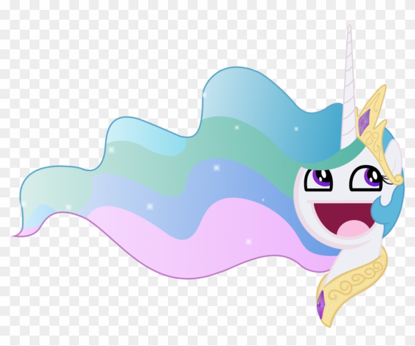 Princess Celestia Smiley - Princess Smileys - Free Transparent PNG ...