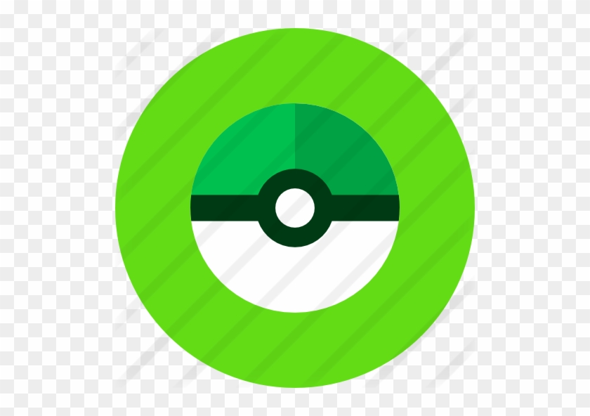 Pokeball - Green Pokeball Transparent Background - Full Size PNG ...