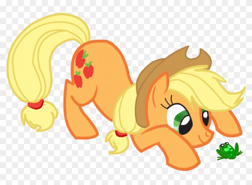 Apple Jack And The Frog By Spritefizz - Applejack - Free Transparent ...