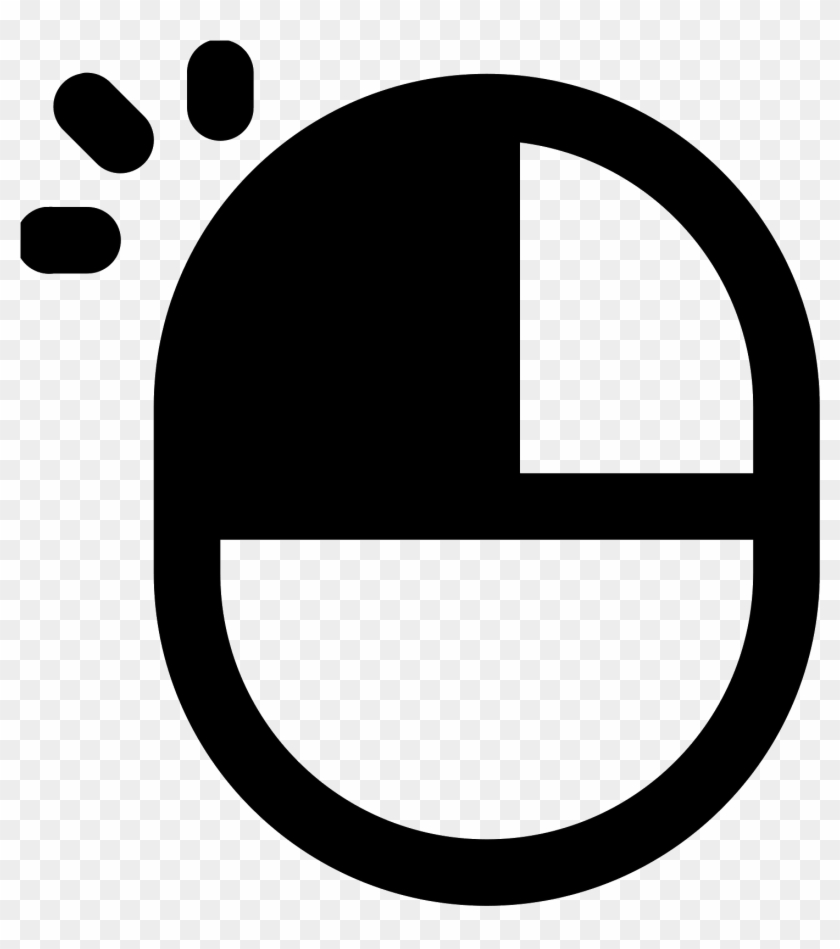 Mouse Cursor Click Clipart Computer Left Click Mouse Icon Free