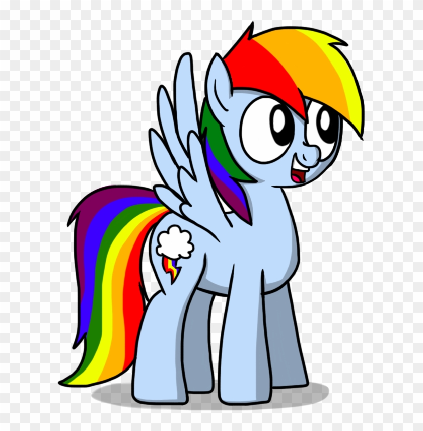 Rainbow Dash - Cartoon - Free Transparent PNG Clipart Images Download