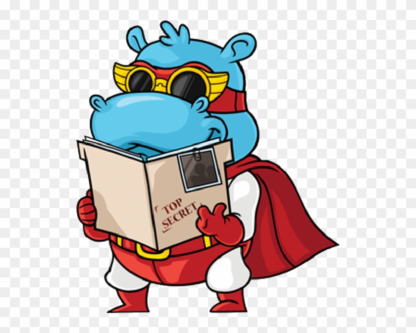 Hippo Clip Art - Cartoon - Full Size PNG Clipart Images Download