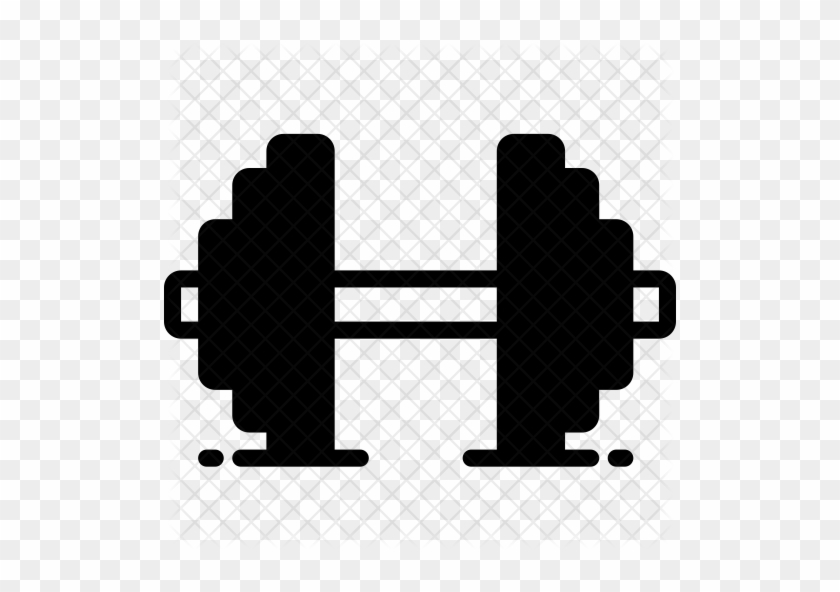 Dumbbell Icon - Physical Fitness - Full Size PNG Clipart Images Download
