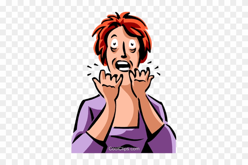 Frustration Royalty Free Vector Clip Art Illustration - Cartoon - Full ...