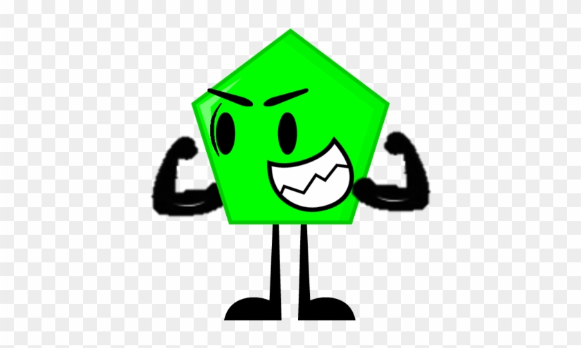 Green Pentagon - Inanimate Objects Green Pentagon - Full Size PNG ...