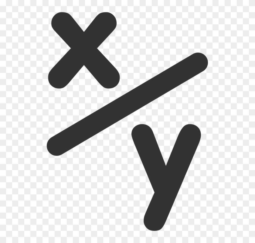 Mathematics Clipart Math Fraction - Variables Clipart - Full Size PNG Clipart Images Download