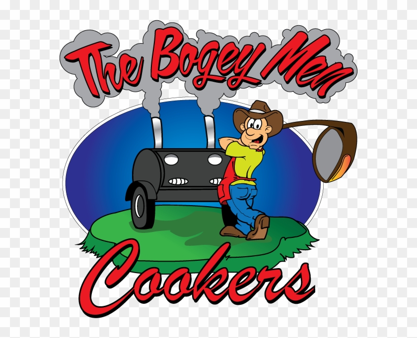 Bogey Men Golfers Bbq Shirt Design - Cartoon - Free Transparent PNG ...
