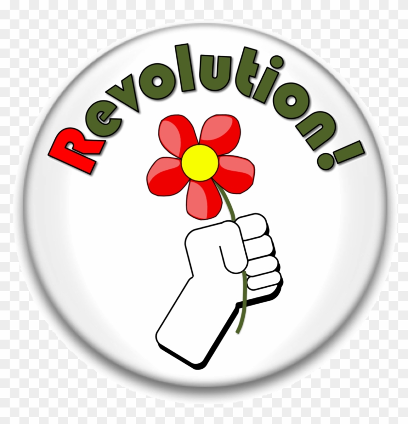 Revolution Flower Buttonpic - Flower Clip Art - Free Transparent PNG Clipart Images Download