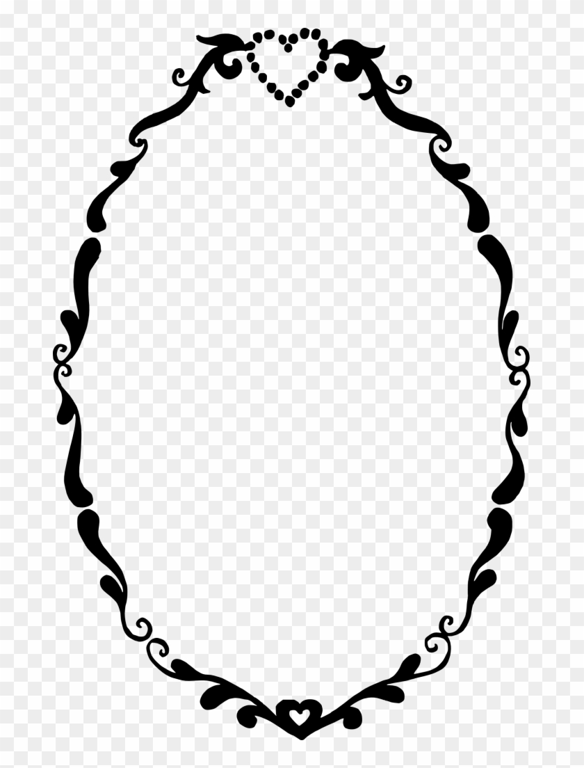 10 Love Romantic Oval Frame Vector - 10 Love Romantic Oval Frame Vector ...