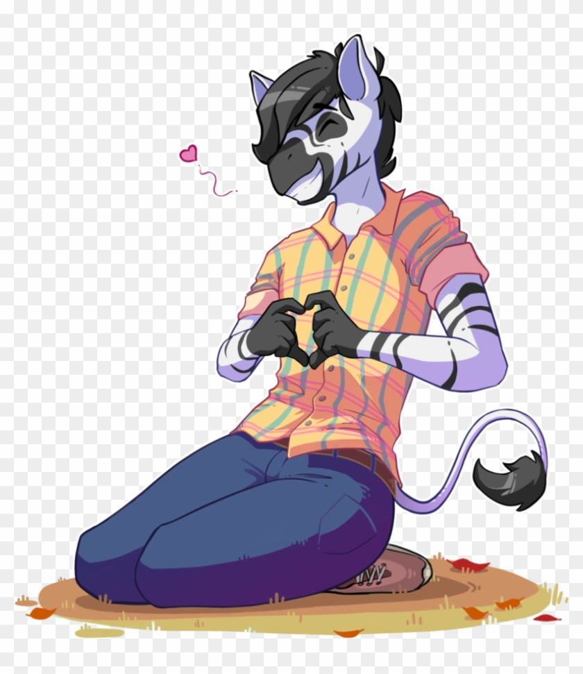 Zebra Boy By Seven-bit - Illustration - Full Size PNG Clipart Images ...