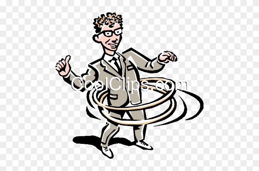 Hula Hoop Royalty Free Vector Clip Art Illustration - Hula Hoop Clip ...