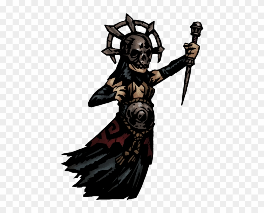 Cultist Brawler - Darkest Dungeon Cultist Acolyte - Full Size PNG ...