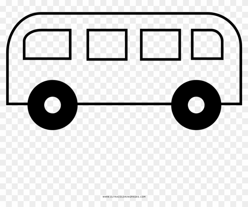Bus Coloring Page - Drawing - Full Size PNG Clipart Images Download