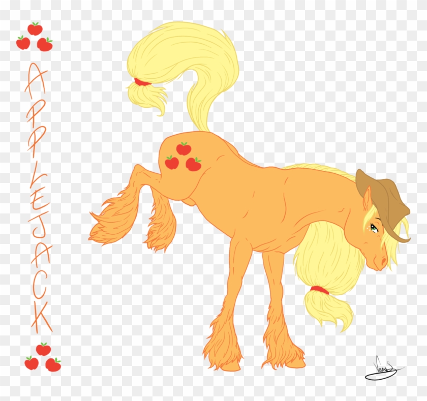 Realistic Applejack - Cartoon - Free Transparent PNG Clipart Images ...
