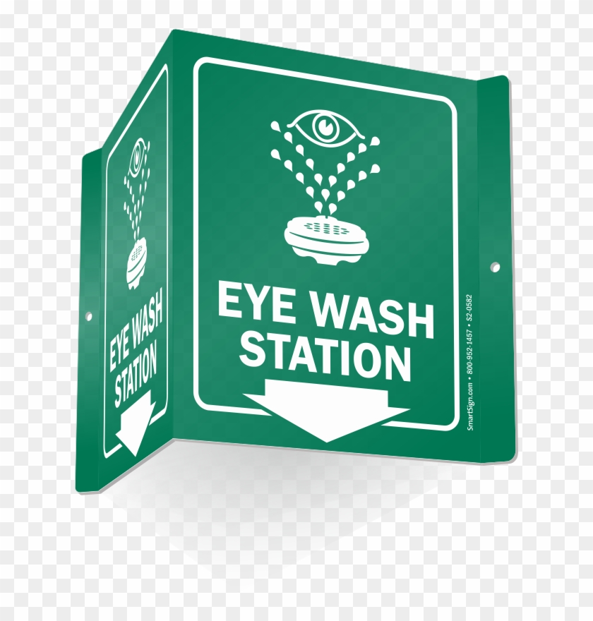 Zoom, Price, Buy - Smartsign By Lyle S2-0583-al-14 Eye Wash Station ...