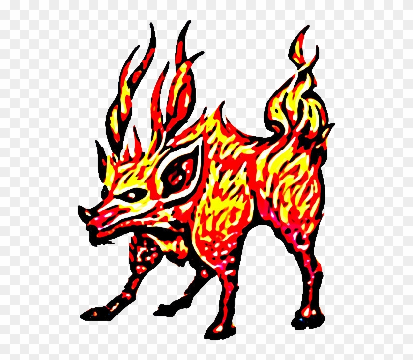 Firehyenacartoonfinal - Illustration - Free Transparent PNG Clipart ...