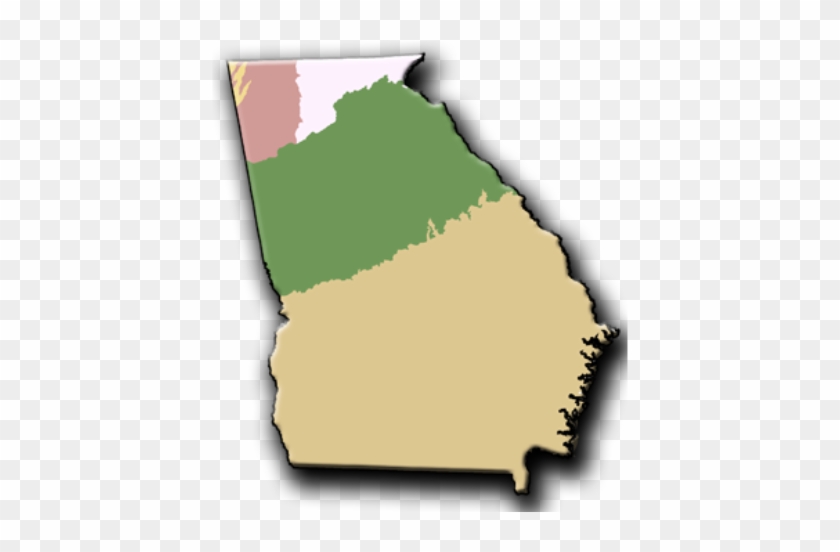 The 5 Regions - Habitat Regions Of Georgia - Full Size PNG Clipart ...