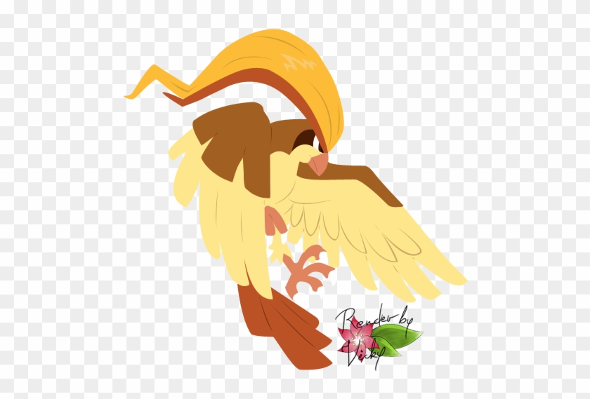Pidgeot Vector By Vicky-pxp - Illustration - Free Transparent PNG ...