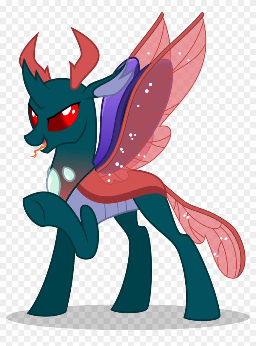 Mlp-trailgrazer, Changedling, Changeling, Fangs, Forked - Pharynx Mlp I ...