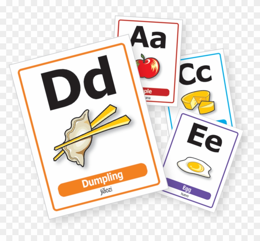 Alphabet Food Cards - Alphabet - Free Transparent PNG Clipart Images ...