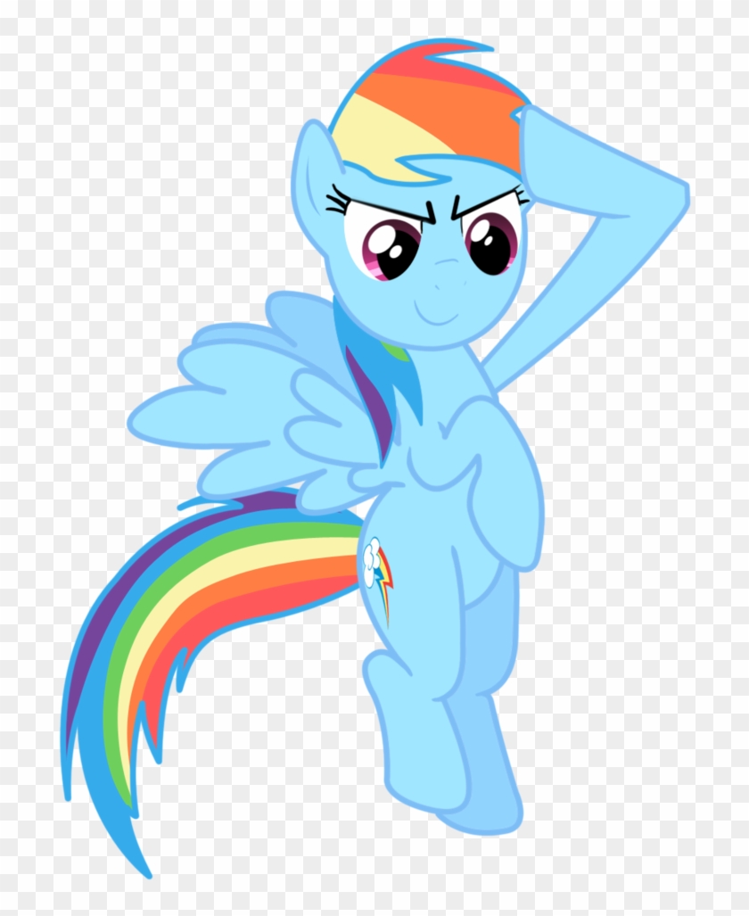 Rainbow Dash Salute By Luridchronomancer - Rainbow Dash Salute Gif ...