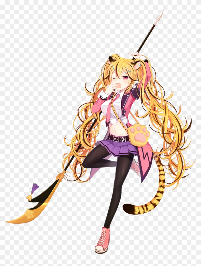 Tiger Girl By Ditdydit Tiger Girl By Ditdydit - Cartoon - Free ...