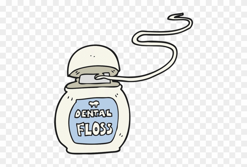 0shares - Cartoon Dental Floss - Full Size PNG Clipart Images Download