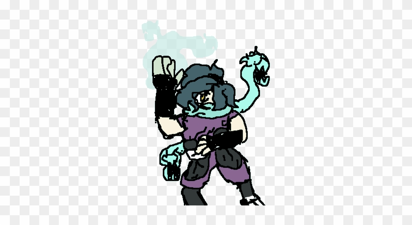 Venoct Sprite By Cigarfsh - Cartoon - Free Transparent PNG Clipart ...