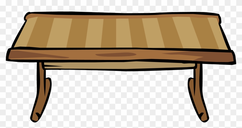 Bench Clipart Club Penguin - Table Club Penguin Wikia - Full Size PNG ...