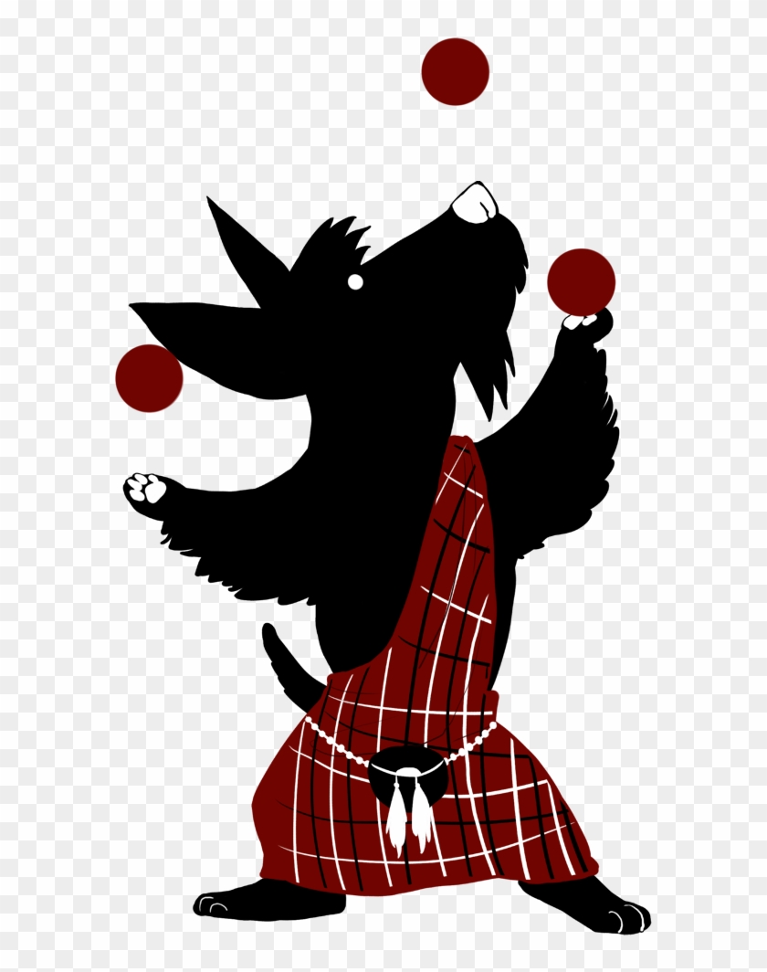 Juggling Scottie Dog By Mashatate - Dog - Full Size PNG Clipart Images ...