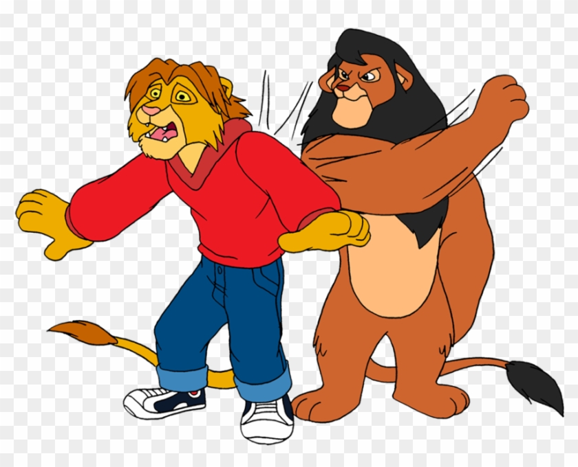Xiro Hitting Johnny By Lionkingrulez - Fantasy - Full Size PNG Clipart ...