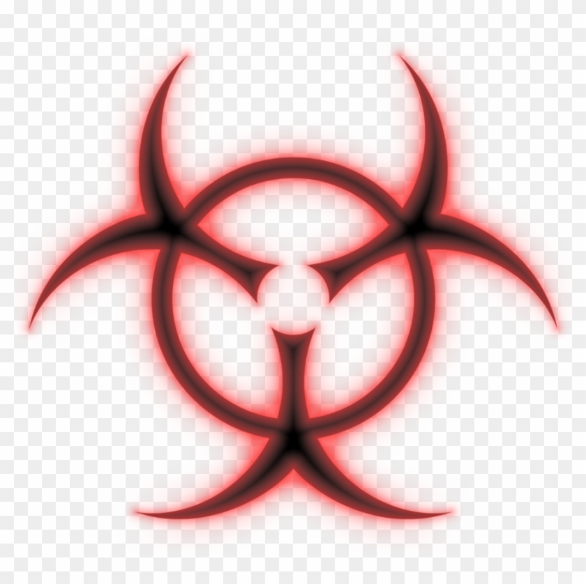 Old Biohazard Logo By Homeofrc - Biological Hazard - Full Size PNG ...