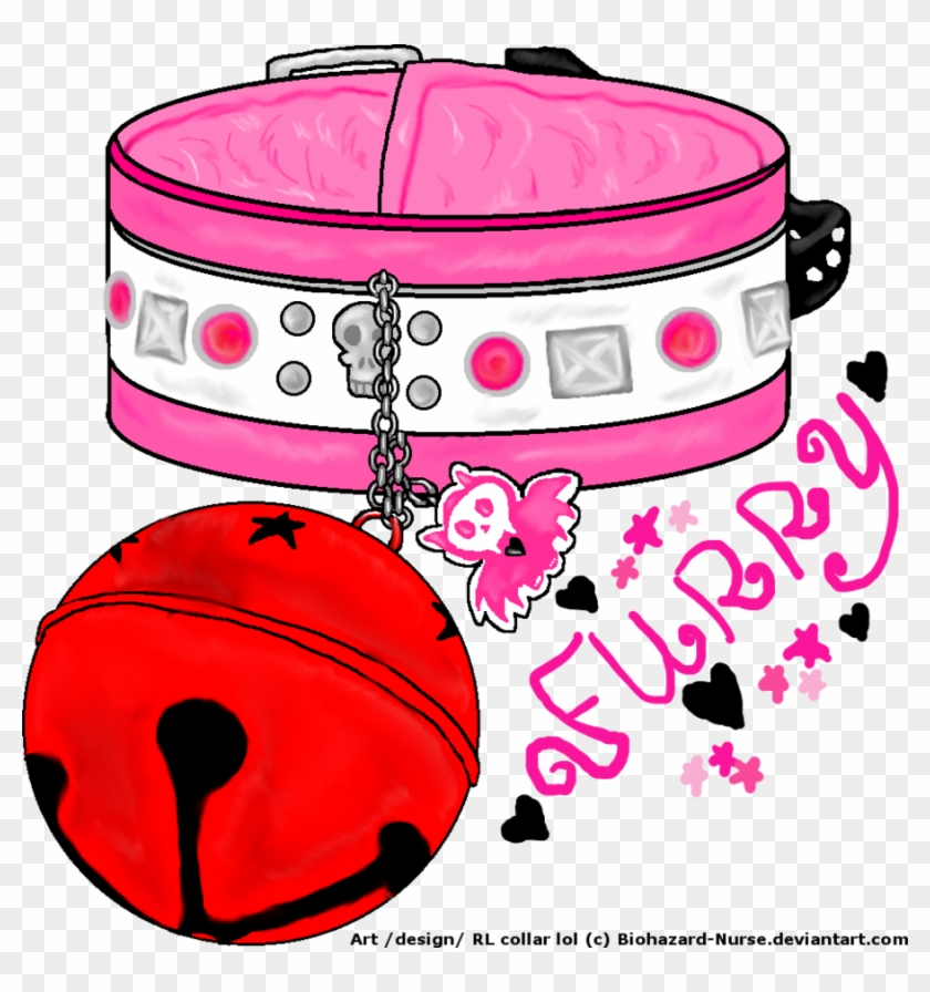 Furry Collar Id By Biohazard-nurse - Bag - Full Size PNG Clipart Images ...